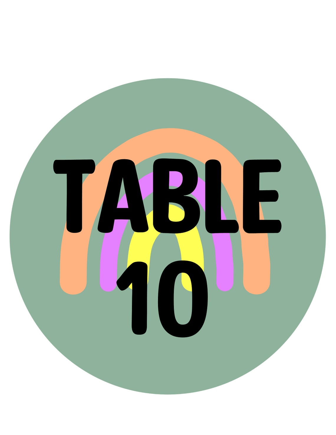 Classroom Table Numbers Student Group Numbers Class Team - Etsy Canada