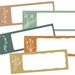 Boho Art Classroom Labels, Editable Student Name Tags, Botanical Name ...