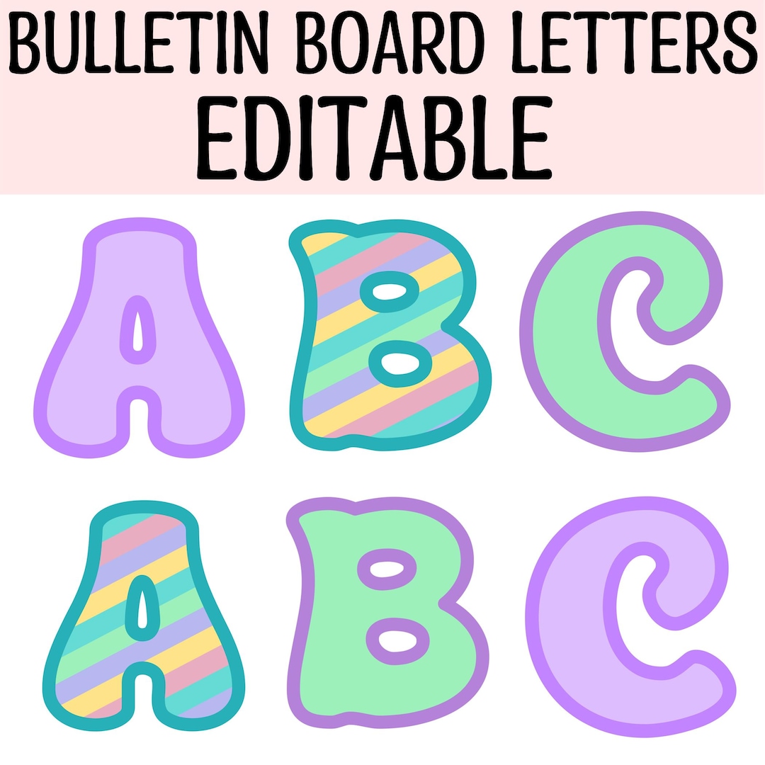 Printable Boho Alphabet Letters Bundle Pack, Printable Large Alphabet ...