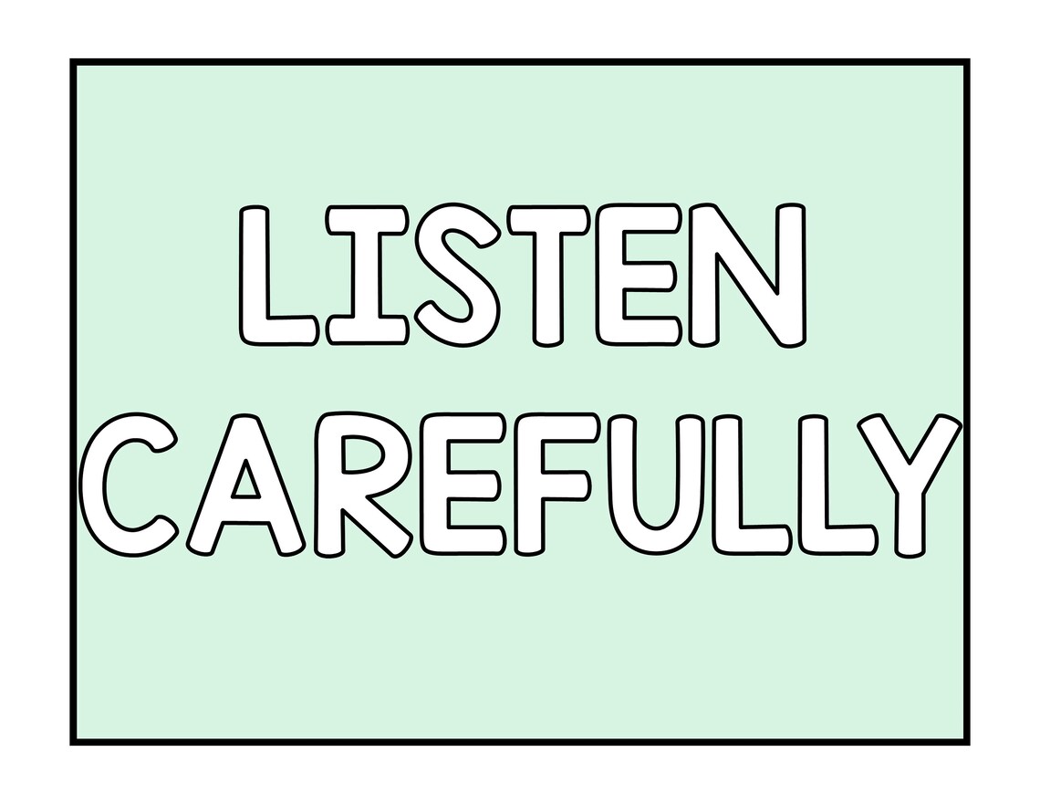 Calm Colors Classroom Rules, Editable Decor Labels (digital Download ...