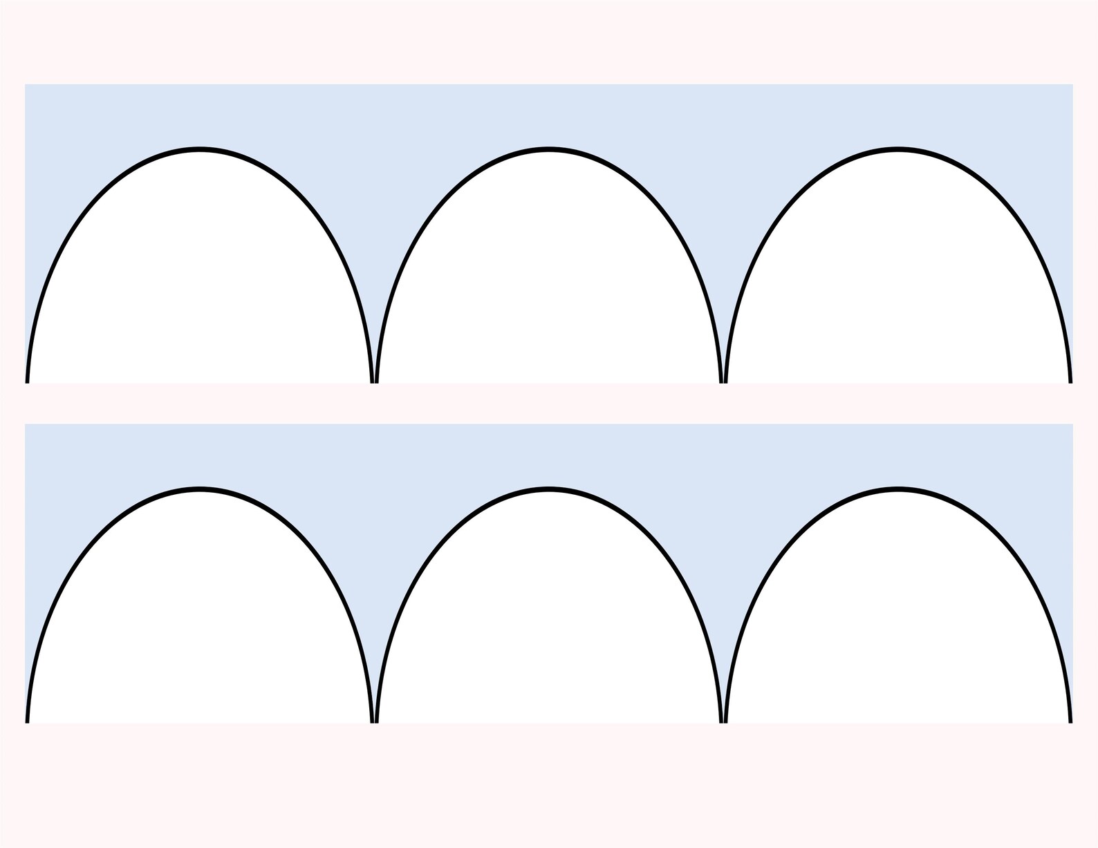 Printable Boho Bulletin Board Borders, Border Trims, Scalloped Borders ...