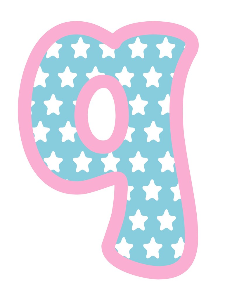 Back to School Printable Star Bulletin Board Letters, Classroom Display ...