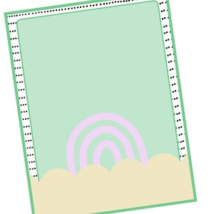 Pastel Rainbow Classroom Shape Posters Editable Shape - Etsy Canada