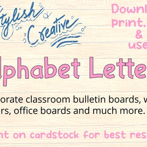 Printable Large Red Bulletin Board Alphabet Letters, Large Alphabet ...