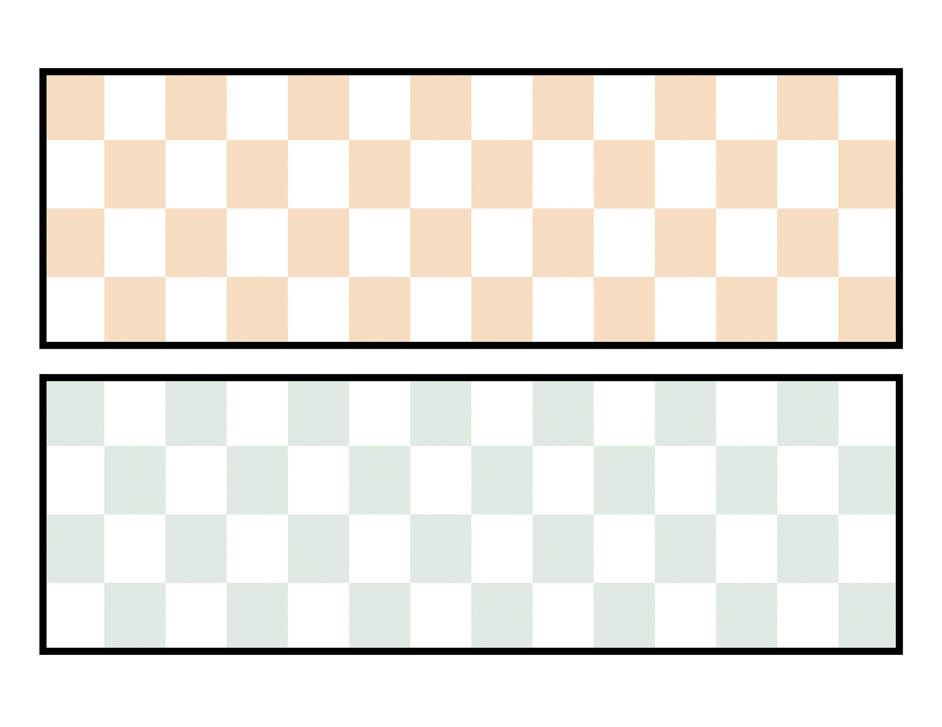 Printable Checkered Student Name Labels, Editable Classroom Labels ...