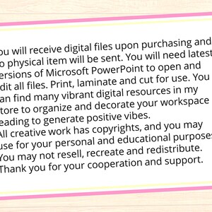 Printable Round Positive Affirmation Labels, Printable Student ...