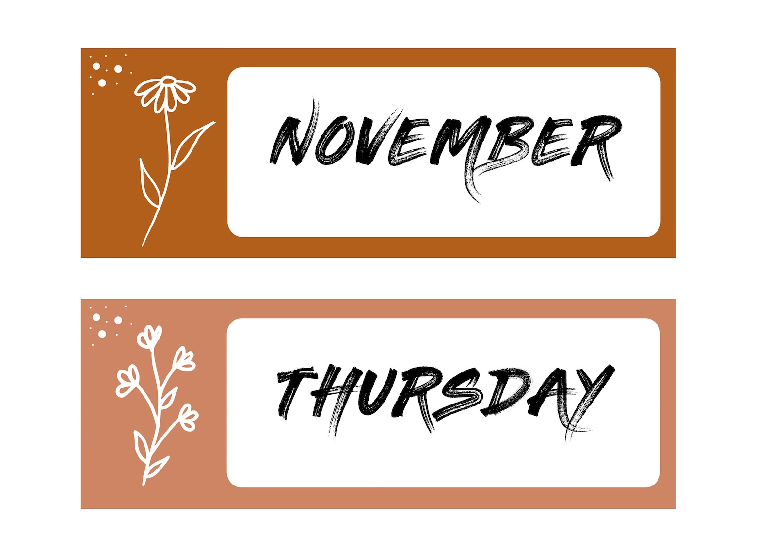 Boho Art Classroom Labels, Editable Student Name Tags, Botanical Name ...