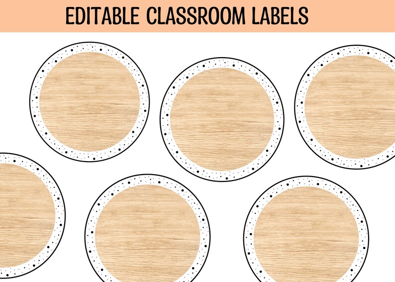 Classroom Table Numbers, Printable Table Numbers,round Table Numbers ...