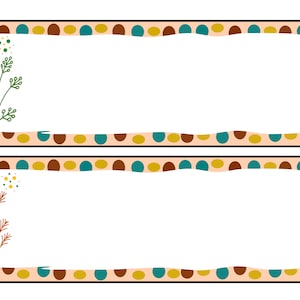 Printable Botanical Name Labels, Plant Based Classroom Labels, Boho ...