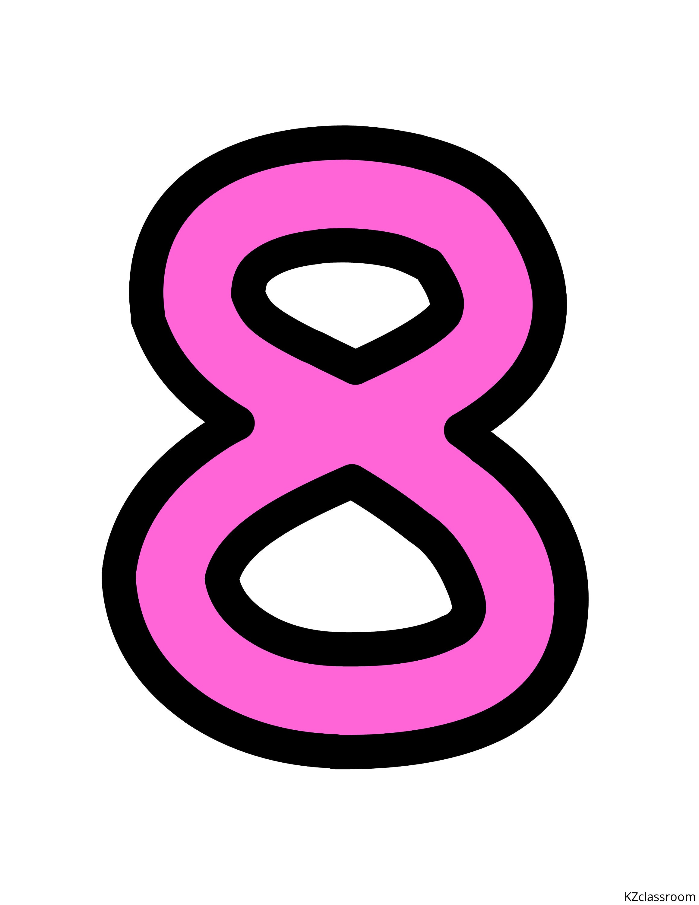 Printable Magenta Bulletin Board Large Alphabet Letters, Alphabet ...