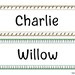Boho Classroom Labels, Student Name Tags, Back to School Labels ...