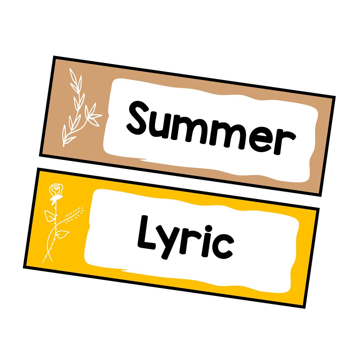 Printable Fall Name Labels, Autumn Classroom Labels, Fall Name Posters ...