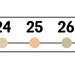 Printable Boho Neutral Large Number Line, Large Number Line Wall ...