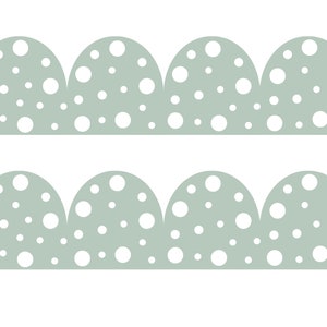 Bulletin Board Borders, Classroom Borders, Polka Dots Bulletin Board ...