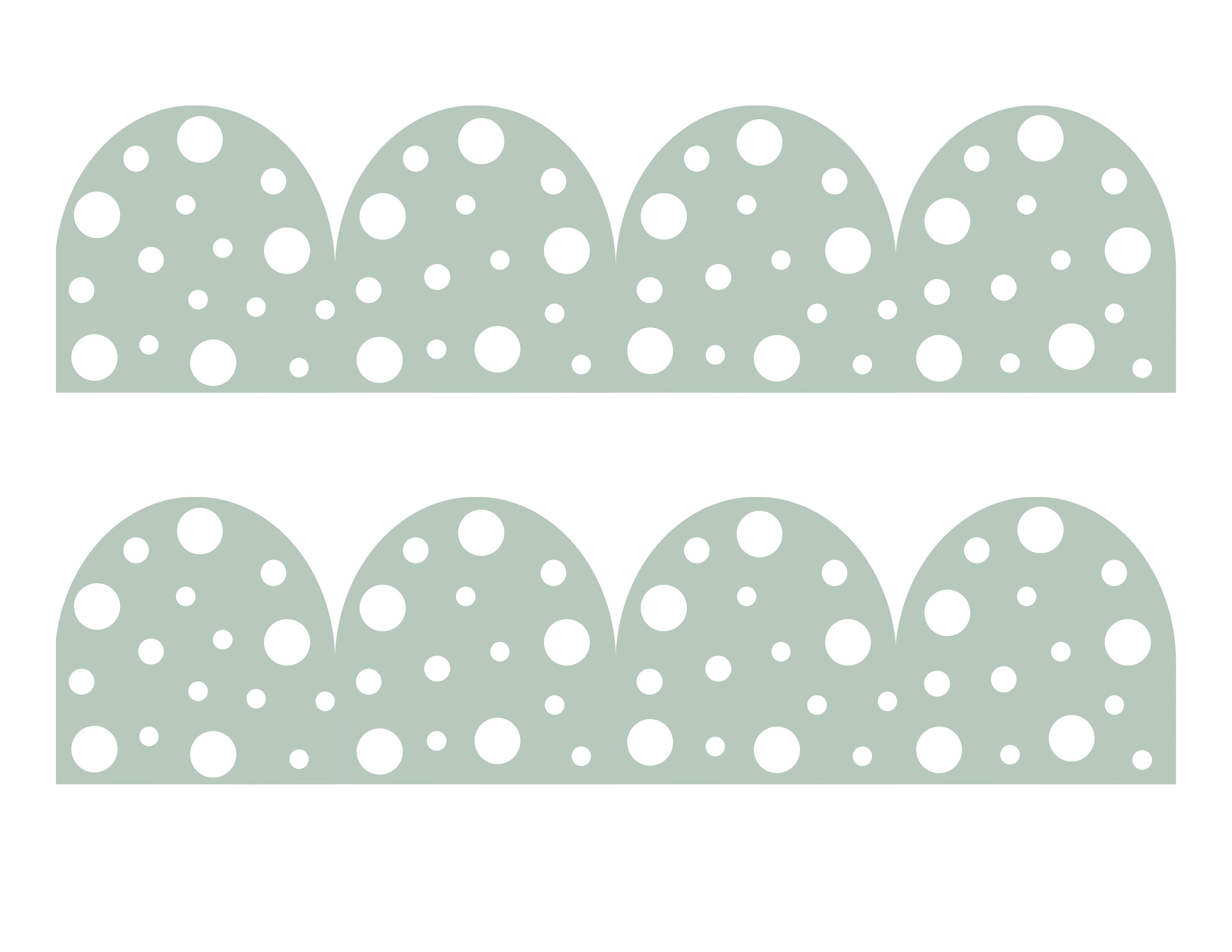 Bulletin Board Borders, Classroom Borders, Polka Dots Bulletin Board ...