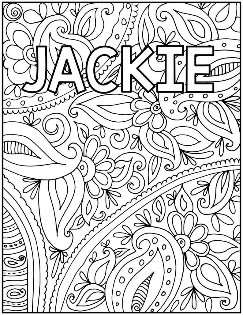 Printable Custom Name Coloring Pages, Coloring Worksheets for Kids ...