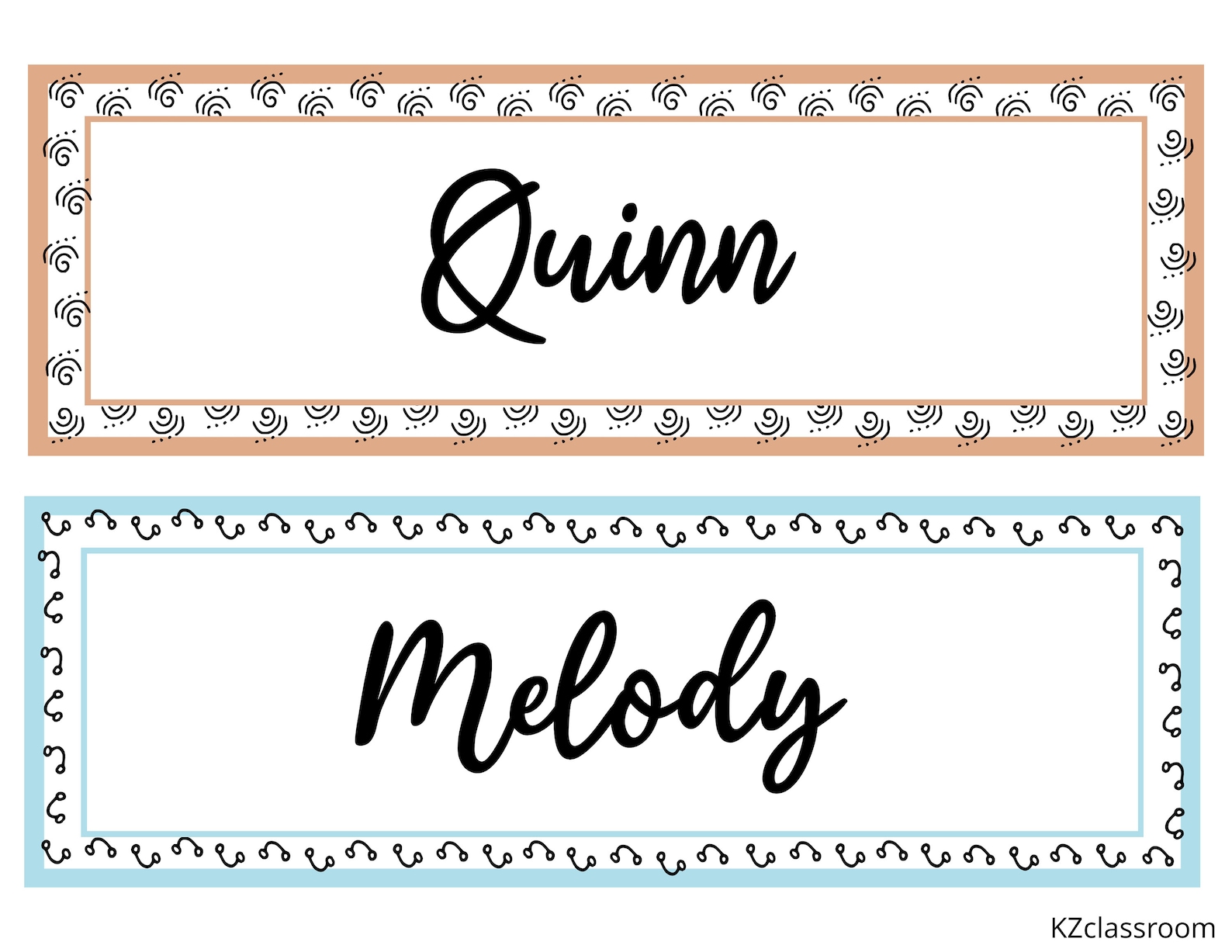 Boho Classroom Labels, Student Name Tags, Back to School Labels ...