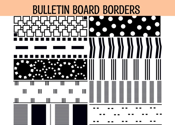 Printable School Borders Black And White