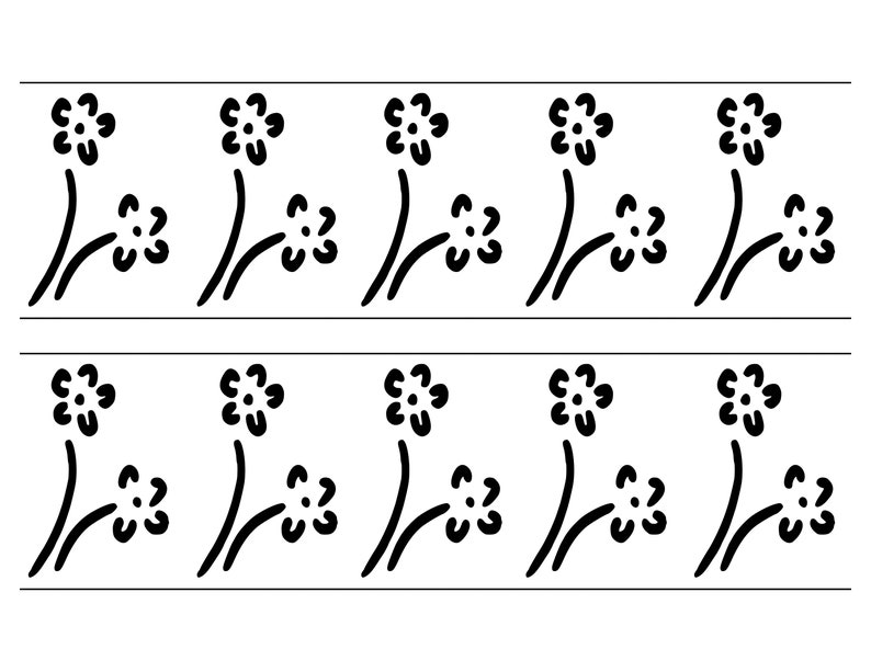Black and White Bulletin Board Borders, Botanical Classroom Borders ...
