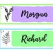 Printable Classroom Labels Student Name Cards Bright Name - Etsy