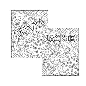 Personal Name Coloring Worksheets, Coloring Activity, Coloring Pages ...
