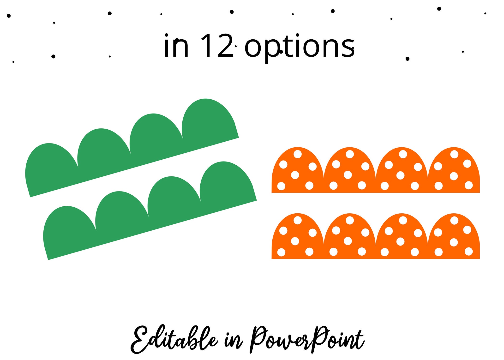 Polka Dots Bulletin Board Borders Classroom Borders Back to - Etsy