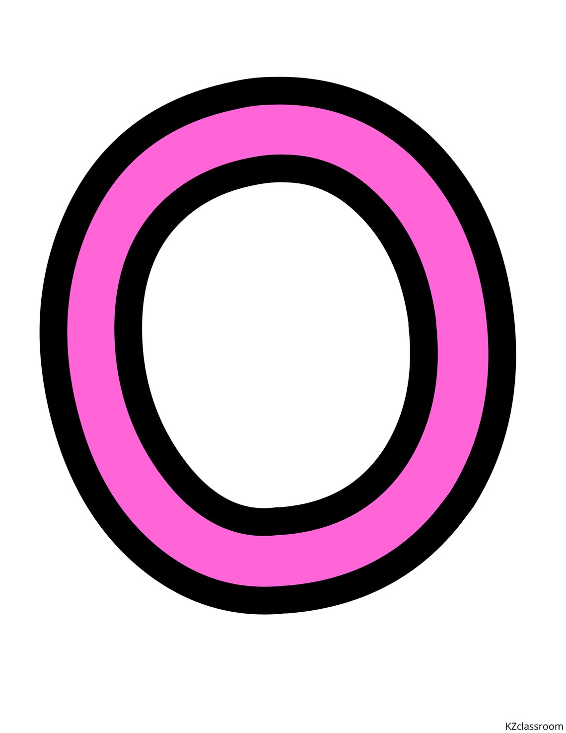 Printable Magenta Bulletin Board Large Alphabet Letters, Alphabet ...