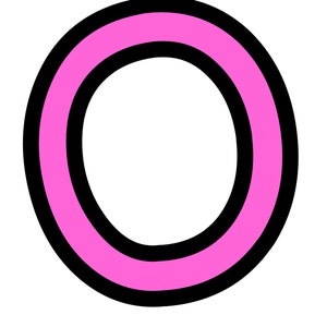 Printable Magenta Bulletin Board Large Alphabet Letters, Alphabet ...