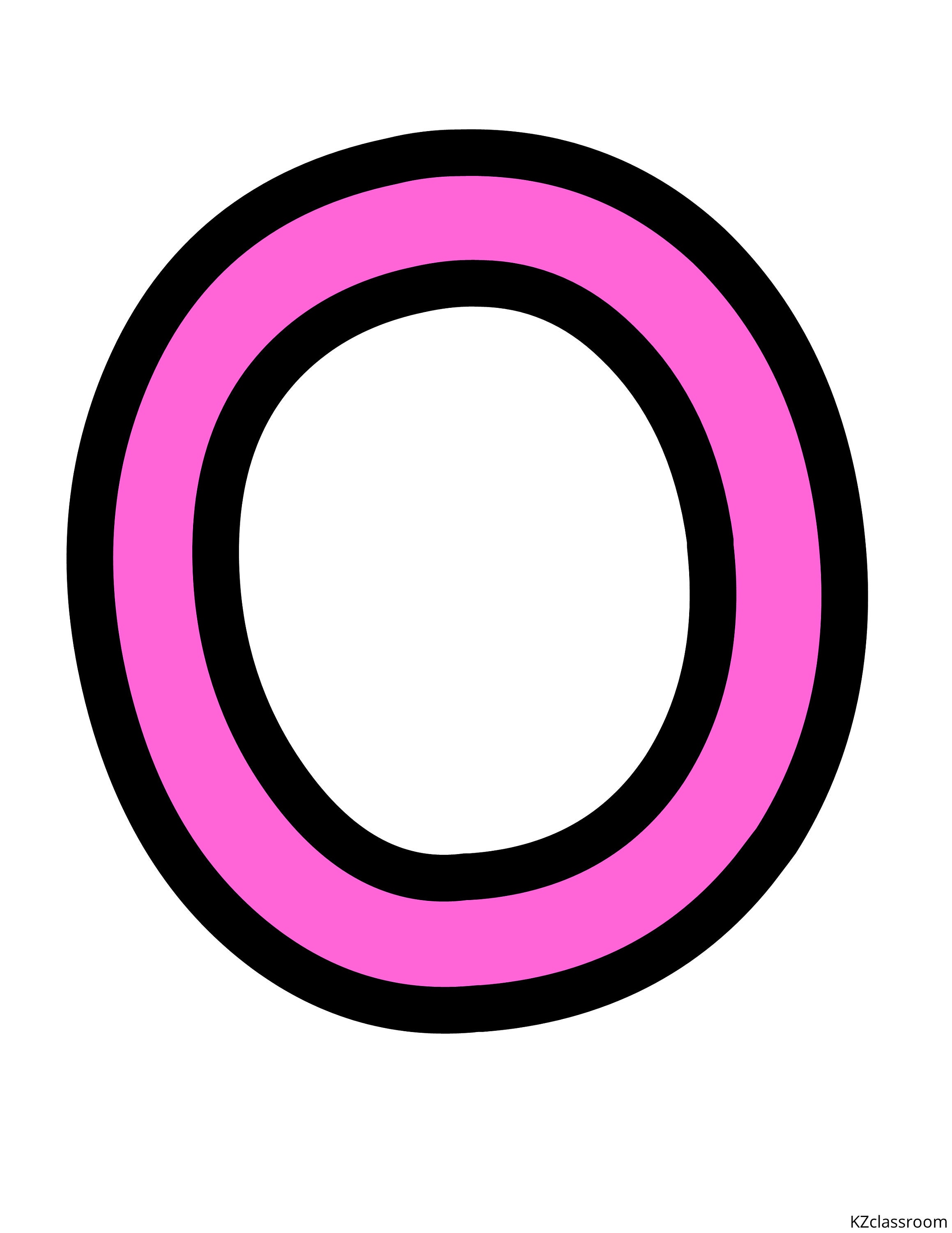 Printable Magenta Bulletin Board Large Alphabet Letters, Alphabet ...