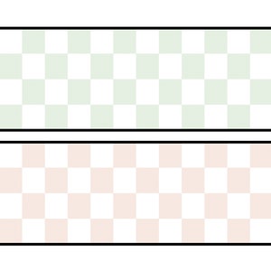 Checkered Student Name Labels, Editable Classroom Decor (PPTX, PDF) - Etsy