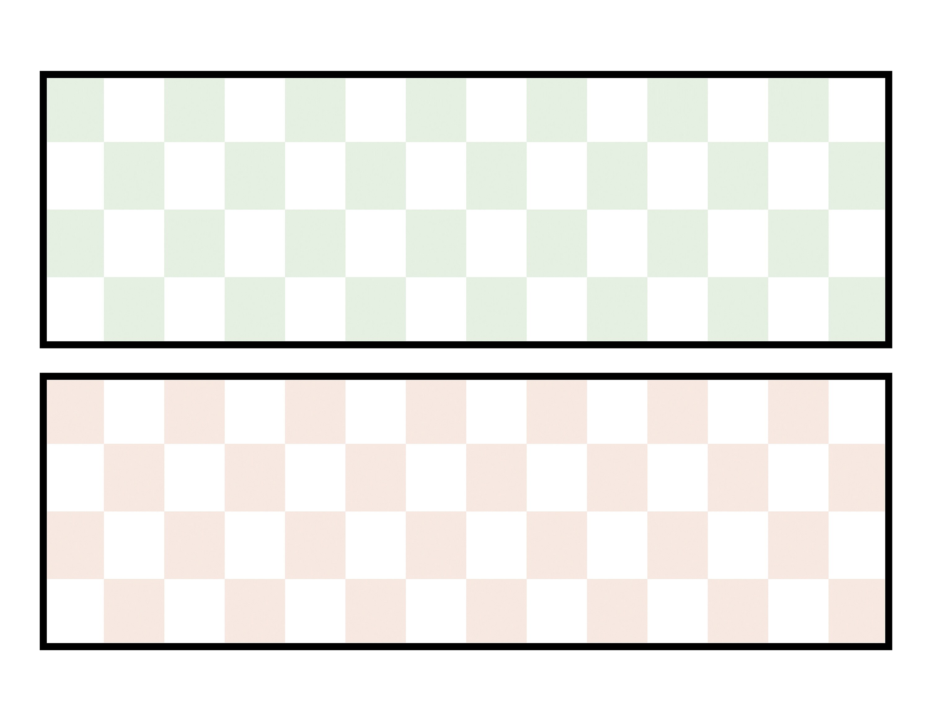 Printable Checkered Student Name Labels, Editable Classroom Labels ...