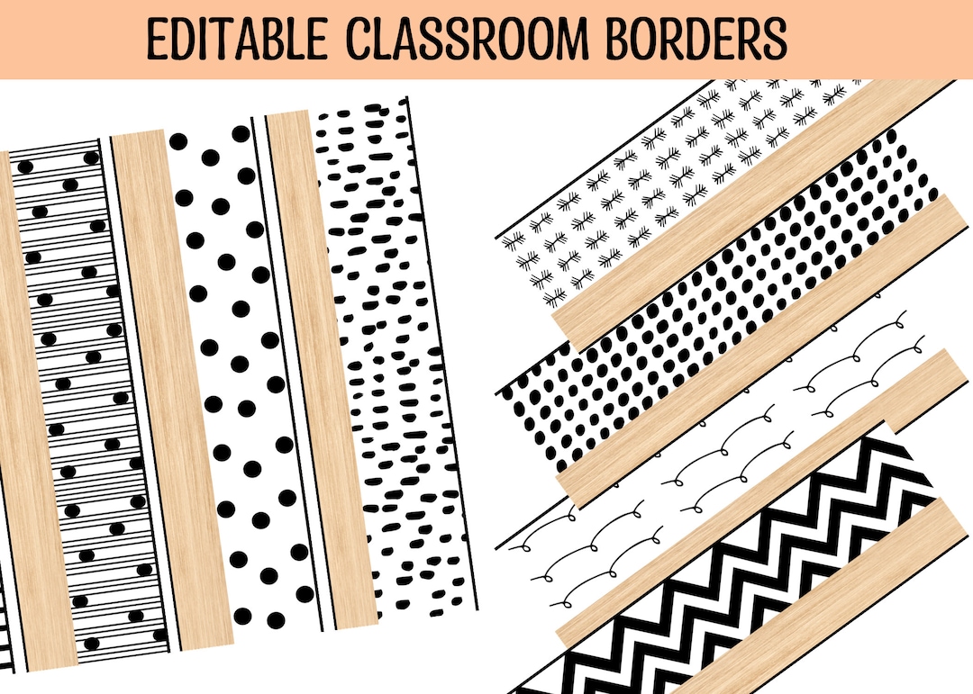 Bulletin Board Borders, Classroom Board Border, Bulletin Board ...