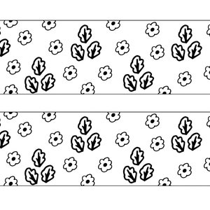 Minimalist Bulletin Board Borders, Classroom Border, Printable Wall ...