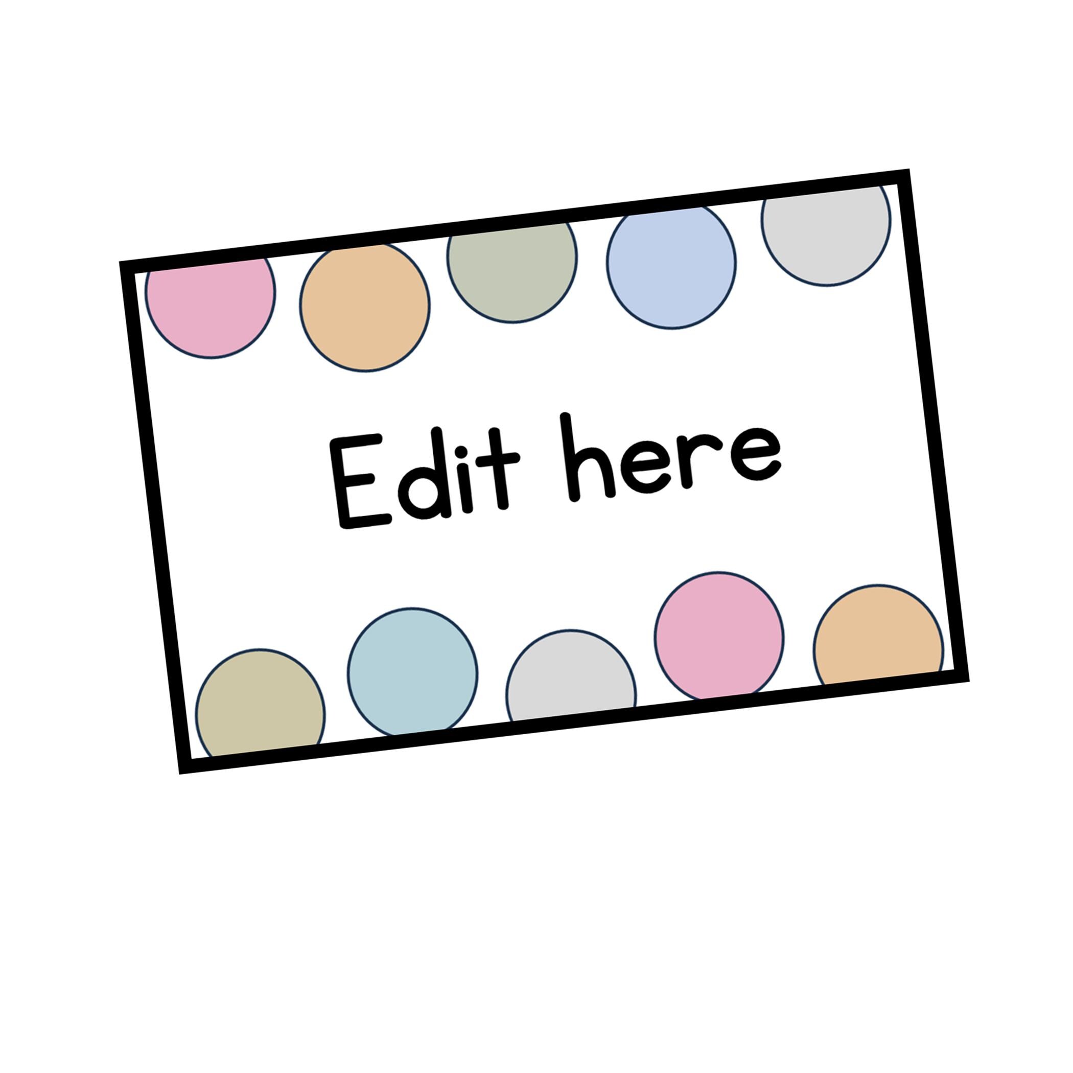 Printable Chevron Name Tags, Editable Colorful Chevron Labels, Back to ...