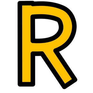 Printable Yellow Bulletin Board Large Alphabet Letters, Editable ...