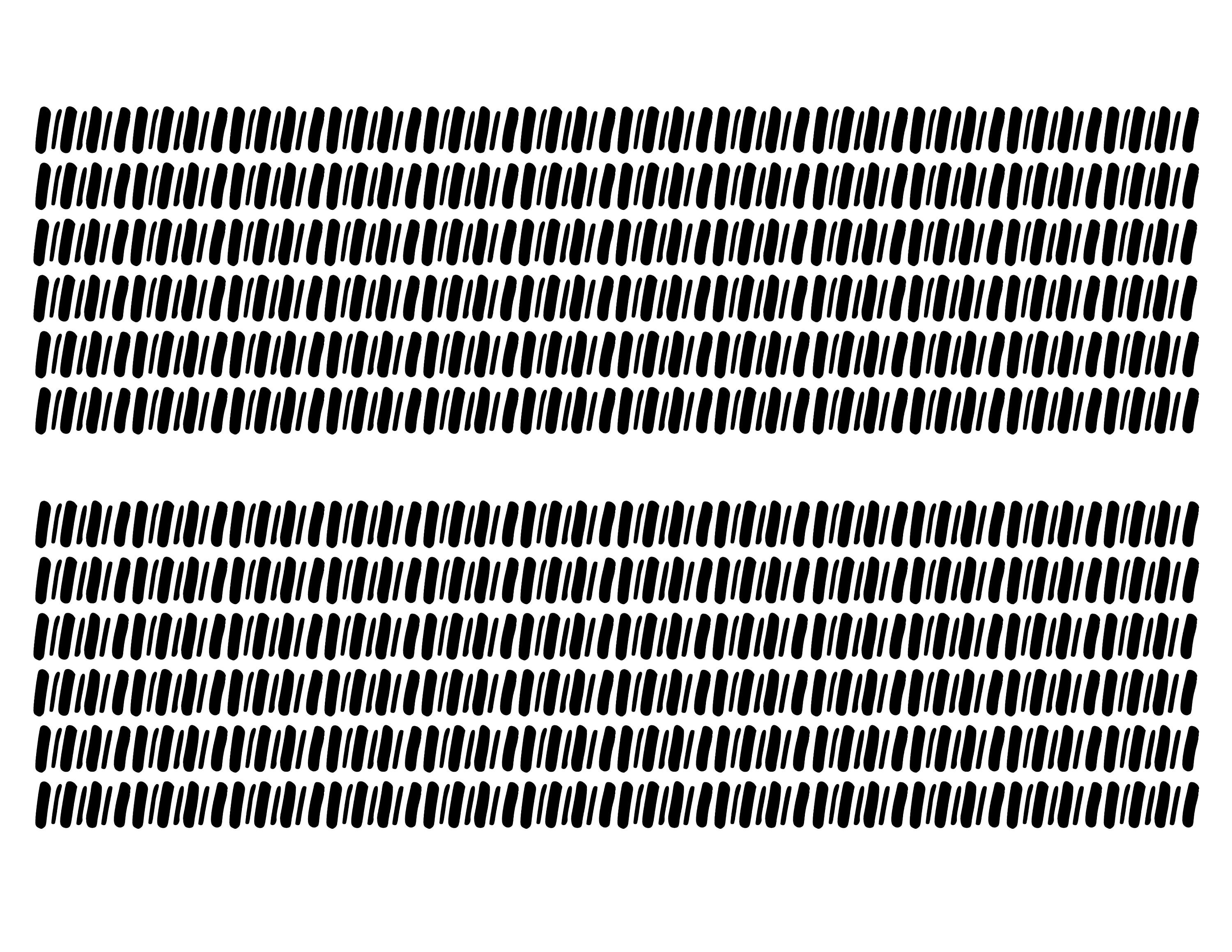 Bulletin Board Borders, Black Spotty Borders, Minimalistic Borders ...