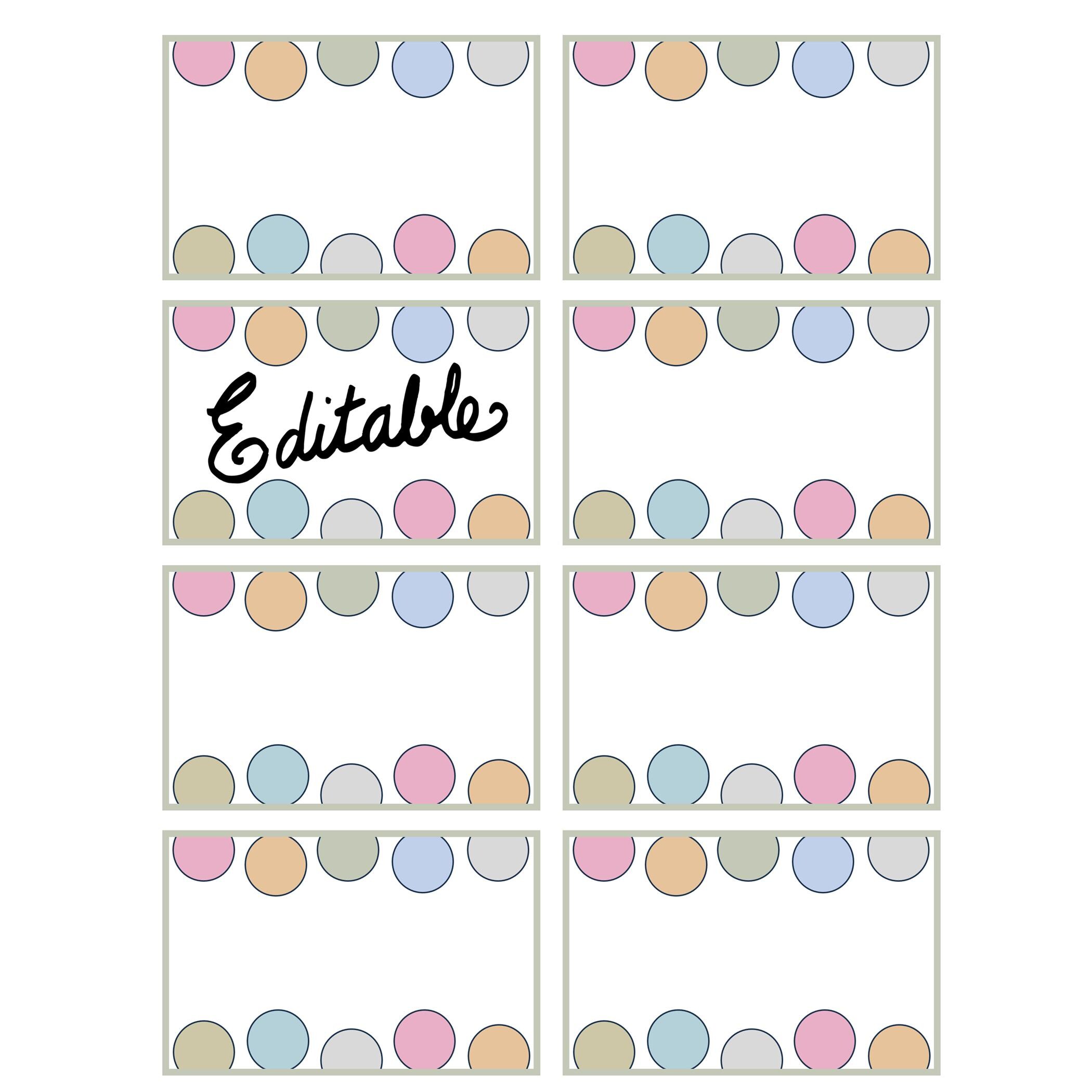 Printable Chevron Name Tags, Editable Colorful Chevron Labels, Back to ...