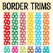 Polka Dots Bright Colors Bulletin Board Borders, Printable Classroom ...
