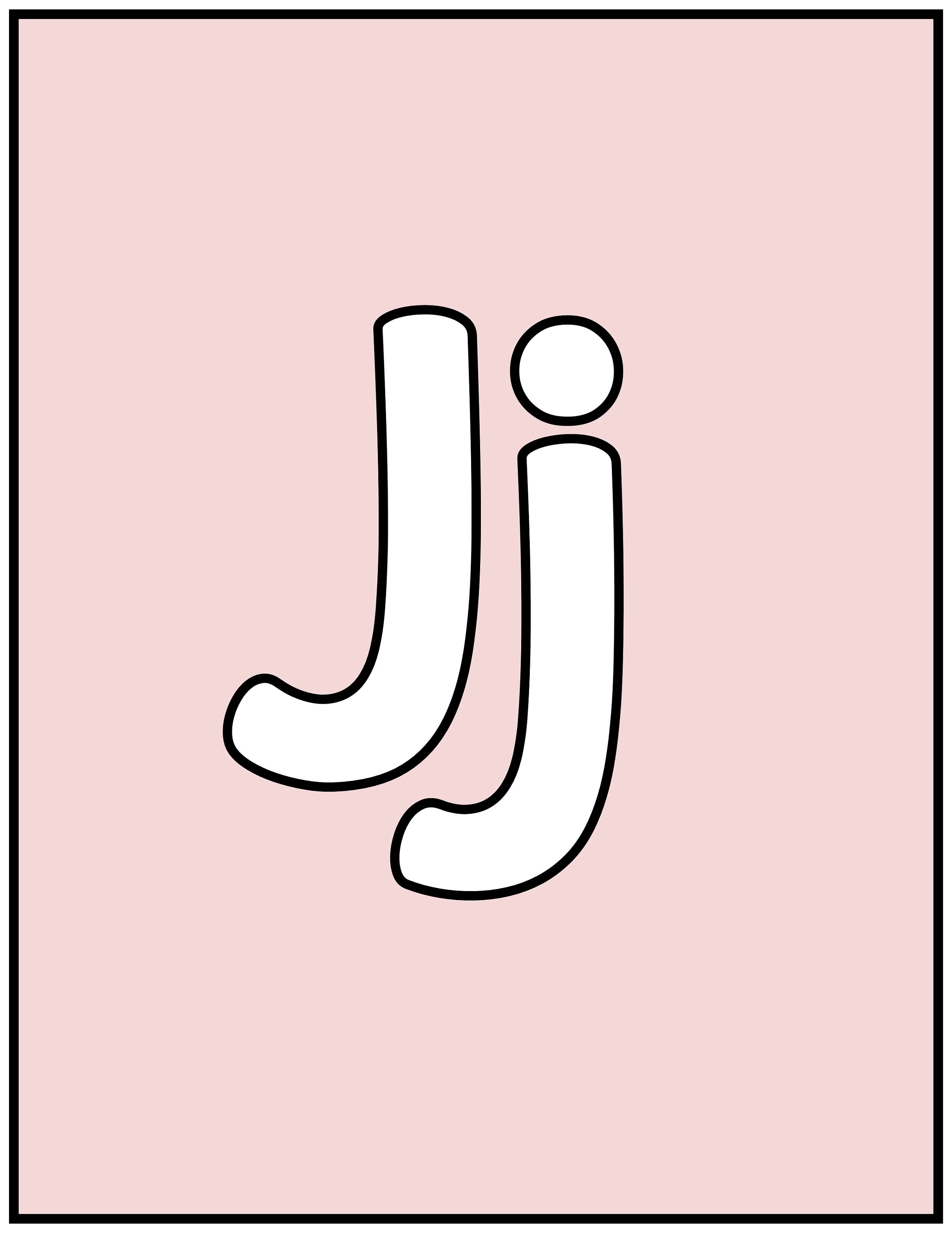 Printable Modern Calm Colors Alphabet Posters, Alphabet Letters Wall ...