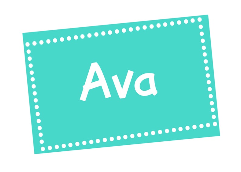 Printable Name Tags, Bright Kids Name Labels, Bright Cubby Labels ...