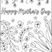 Printable Mother's Day Coloring Pages, Mother's Day Coloring Worksheets ...