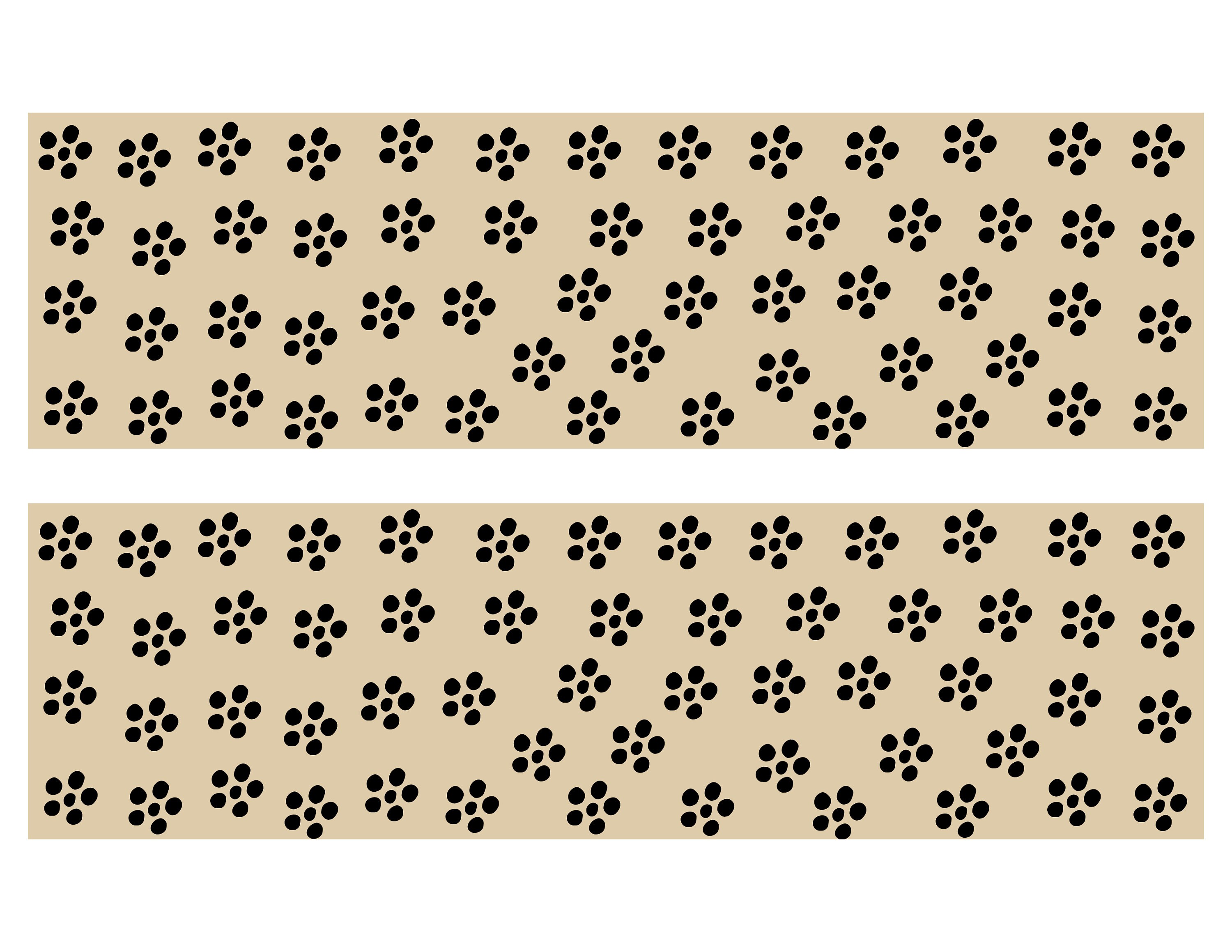 Bulletin Board Borders, Black Spotty Borders, Minimalistic Borders ...