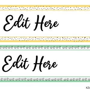 Boho Classroom Labels, Student Name Tags, Back to School Labels ...
