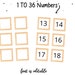 Printable Classroom Calendar Numbers Square Number Cards - Etsy Canada