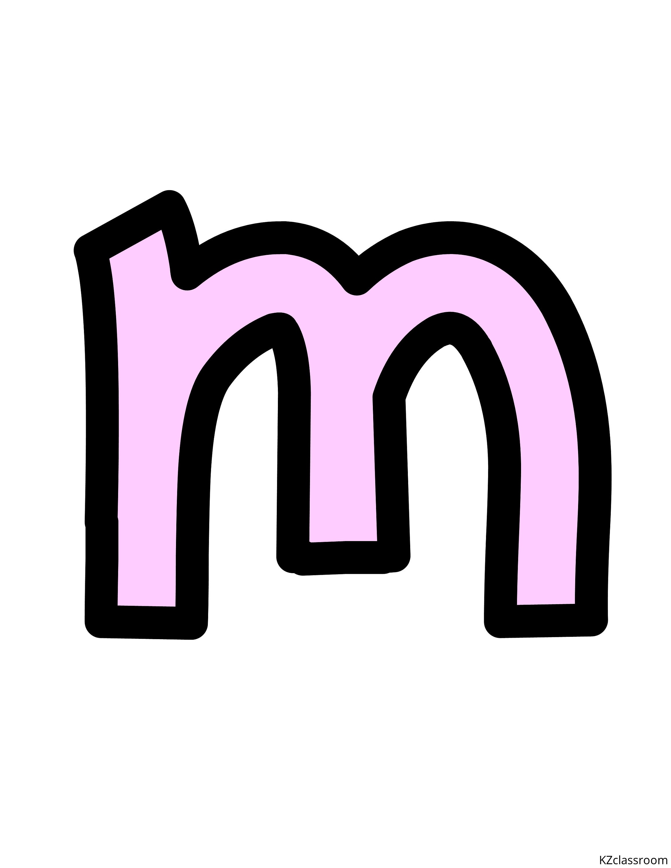 Printable Bright Bulletin Board Large Alphabet Letters, Colorful ...