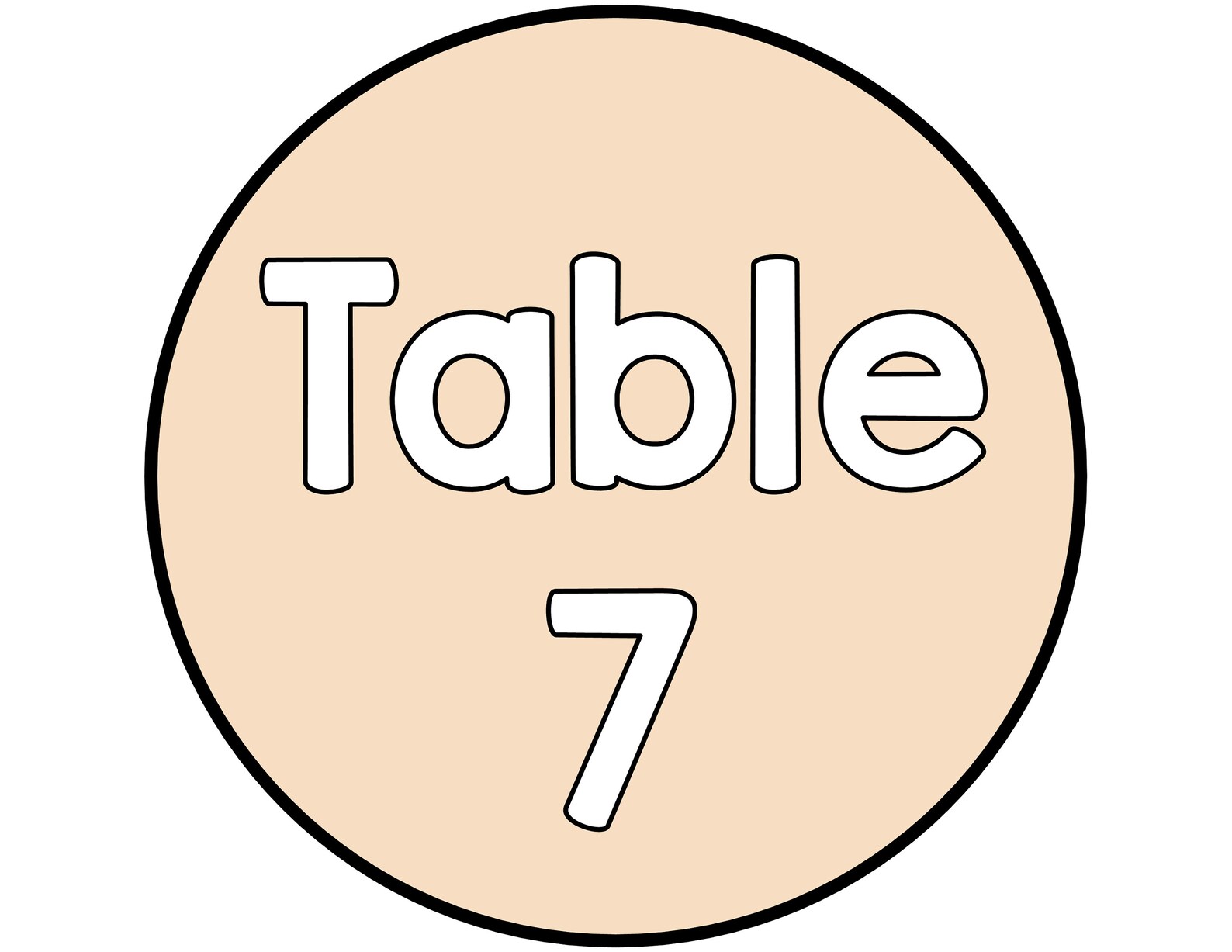 Boho Calm Colors Classroom Table Numbers, Table, Team and Group Numbers ...