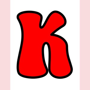 Red Bulletin Board Letters, Editable Alphabet, Classroom Decor (PPTX ...