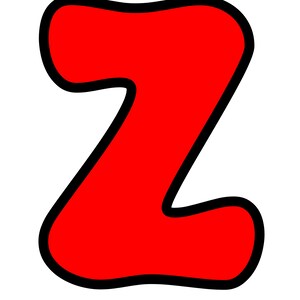 Red Bulletin Board Letters, Editable Large Alphabet Letters Wall ...