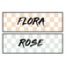 Printable Checkered Student Name Labels, Editable Classroom Labels ...