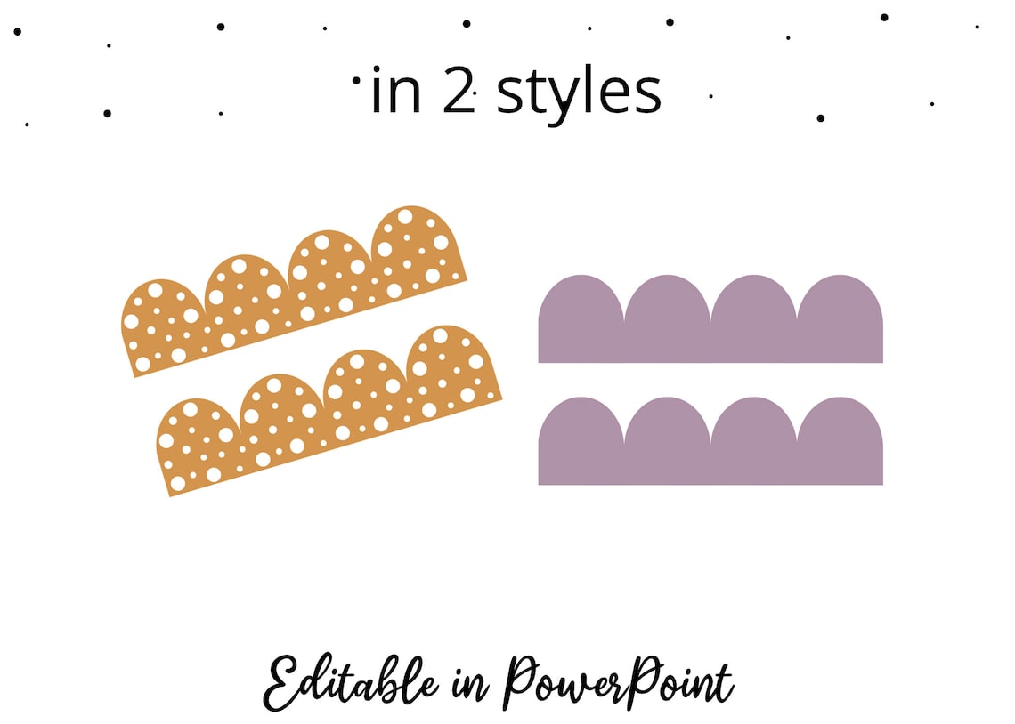 Bulletin Board Borders, Classroom Borders, Polka Dots Bulletin Board ...